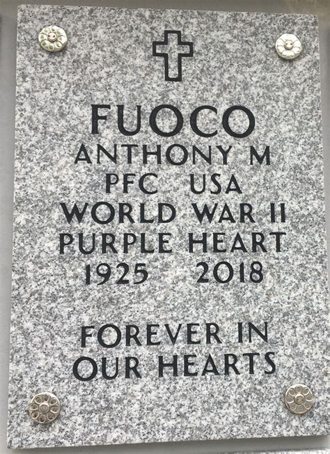 Anthony Michael Fuoco 1925 2018 Find A Grave Memorial