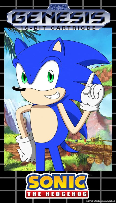 Sega Genesis Sonic The Hedgehog
