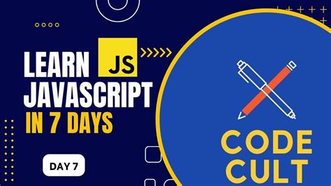 Arrays In Javascript Day Code Cult YouTube