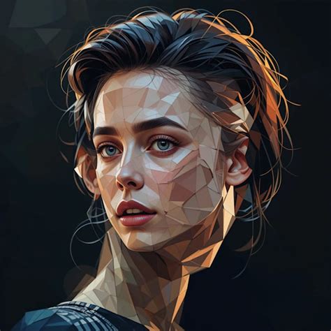 Create Low Poly Vector Potrait By Carmioyo Fiverr
