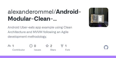 github alexanderommel android modular clean architecture mvvm
