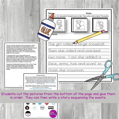Sequencing Events Activity Worksheet For 1st Grade Free Printable Worksheets Library