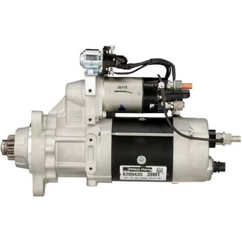 Delco Remy 39mt 24v 12 Tooth Starter Motor With Ocp 8200435 Fleetpride