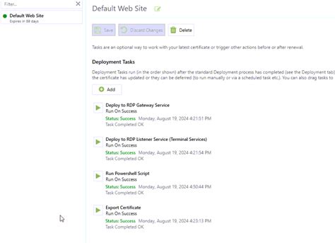 Automating Certificate Renewal Via Powershell For Rd Connection Broker