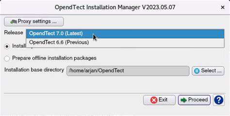 installing opendtect on linux