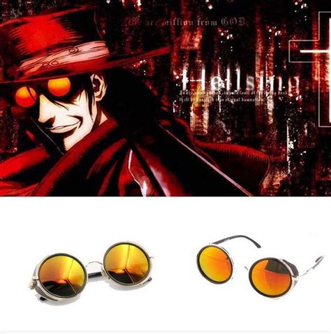 Anime Hellsing Alucard Vampire Hunter Tailored Cosplay Glasses