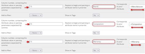 Xml Feed Attributes And Options Suppliers Opencart Module Documentation