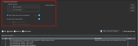 any way to retry failed test cases once the test suite finished running