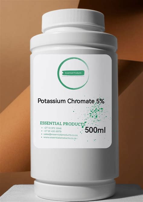 Potassium Chromate 5 500ml Essential Products
