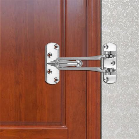 Rdeghly Security Door Latchlock Latchheavy Duty Zinc Alloy Safety