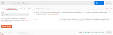 Api Net Core 21 Expired Jwt Token Response Post Vs Get Stack