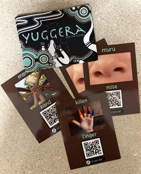 Yuggera Playing Cards Body Parts Black Cockatoo Education