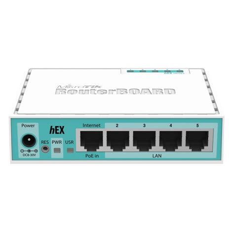 Mikrotik Router RB750Gr2 HEX CPU 720MHz Ram 64MB 5 Port Gigabit