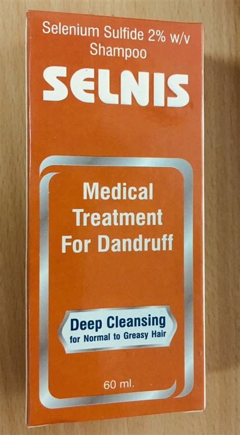 Unisex Medicated Selenium Sulfide Shampoo 50ml At ₹ 100 Piece In Ahmedabad