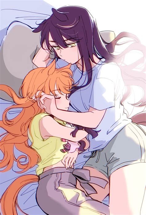 Mayano Top Gun And Narita Brian Umamusume Drawn By Yonuyonurime