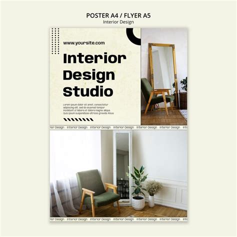 Free Psd Interior Design Flyer Template