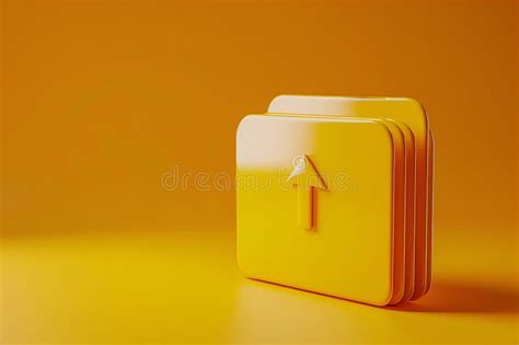 Computer File Folder With An Upward Arrow File Upload Data Storage