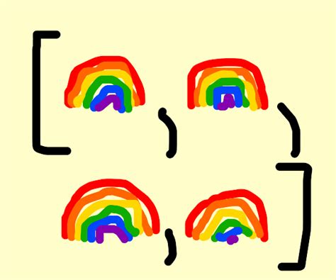 Rainbow In The Matrix Drawception
