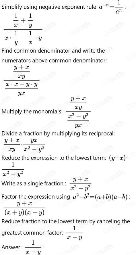 Solved 9 Bentuk Sederhana Dari X 1y 1xy 1 X 1y Adalah