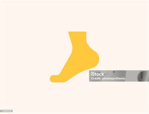 발 벡터 아이콘입니다 고립 된 인간의 발 플랫 컬러 이모티콘 기호 벡터 발에 대한 스톡 벡터 아트 및 기타 이미지 발 이모티콘 인간 발 Istock