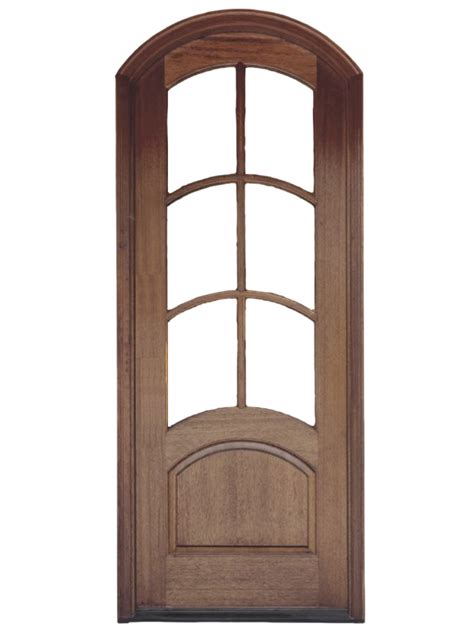 6 Lite Swoop 1 Panel Bottom Arch Top Single Steelwood Entries