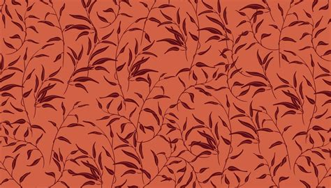 Leaf Pattern Vector Background Vector Art At Vecteezy