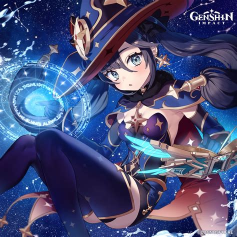 Mona Genshin Impact Art Khám Phá Vẻ Đẹp Nghệ Thuật Của Nhân Vật Mona