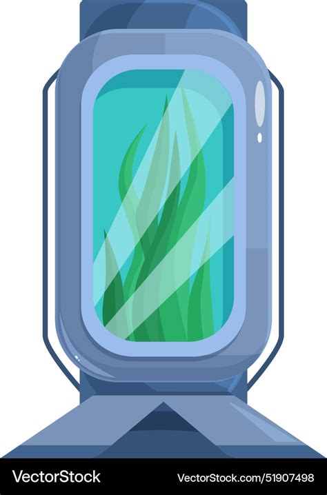 Futuristic Spaceship Compartment Generating Oxygen