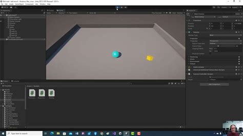 Unity Roll A Ball Lesson 4 Rotate The Tokens Youtube