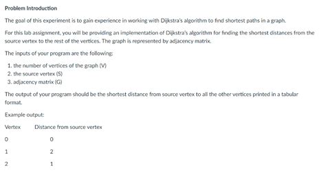 Solved Problem Introduction The Goal Of This Experiment Is