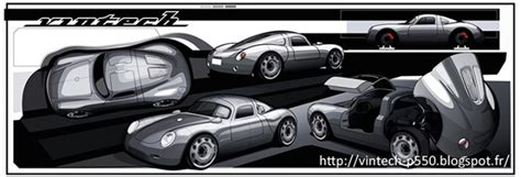 Vintech P550 Tribute Preview Car Body Design