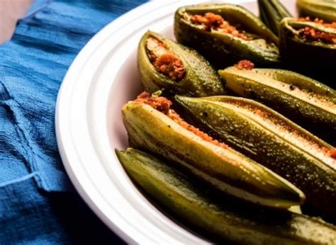Bharwa Bhindi Recipe Stuffed Okra Foodcazt Food Magazine