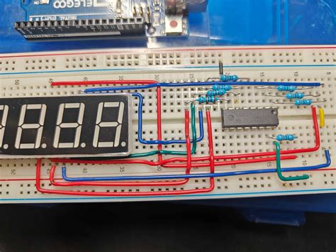 4 Digit 7 Segment Arduino Stopwatch 3 Steps Instructables