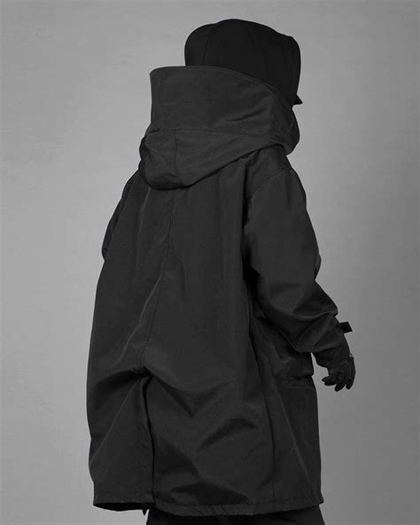 Techwear Fake Two Piece Utility Long Coat Techwear Official