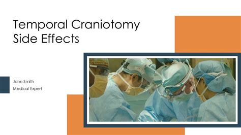 Temporal Craniotomy Side Effects Ppt Guidelines Acp Ppt Example