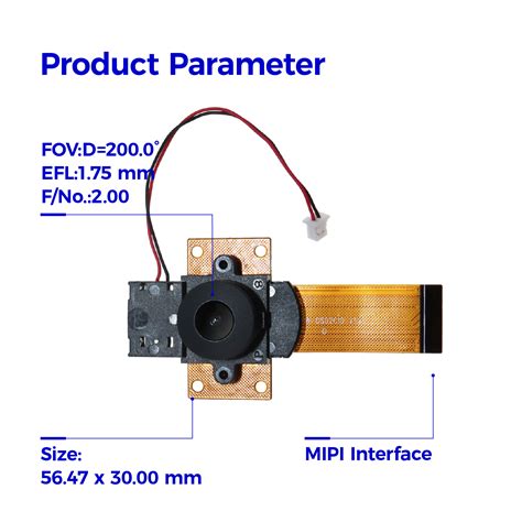 Wholesale MP OS C Large View Angle Fixed Focus MIPI Endoscope Camera Module Manufacturer And
