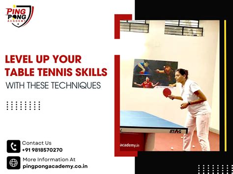 Enhance Your Table Tennis Skills In Gurgaon Ping Pong Academy
