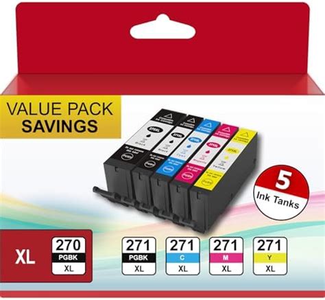 Usehoti 270xl 271xl Compatible For Canon 270 271 Ink Cartridges Work With Canon