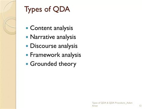 Data Analysis Procedure And Types Of Quality Data Pdf
