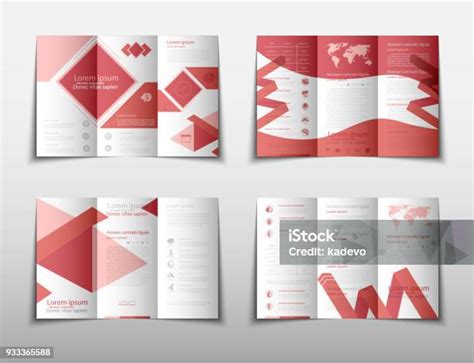 책자 커버 프레 젠 테이 션 추상 기하학적 배경 A4 크기 배 설정된 기술 연례 보고서 브로슈어 전단지 디자인 서식 파일 벡터에 레이아웃 가리기에 대한 스톡 벡터 아트 및