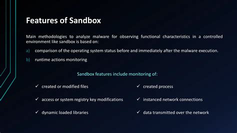Sandboxing Malware Detectionpptx