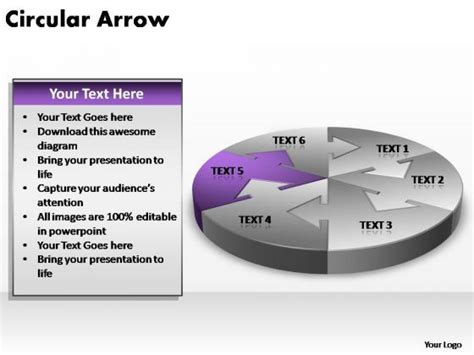 PowerPoint Slide Image Circular Arrow Ppt Slides