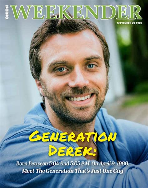 Generation Derek Born Between 504 And 505 Pm On April 9 1980