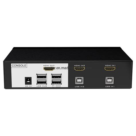 Automatic USB VGA Port Kvm Switch With Audio Output Kvm Switch Port And Kvm Switch Port