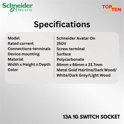 Schneider Avatar On 13a 1gang Switch Socket Puchong Selangor Kuala Lumpur Kl Malaysia
