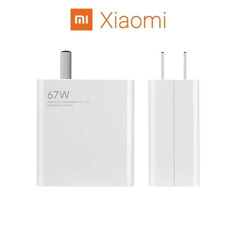 Bộ sạc nhanh Xiaomi 67w chính hãng Sạc nhanh Mi Charge Turbo kèm dây sạc Xiaomi Type C Thane