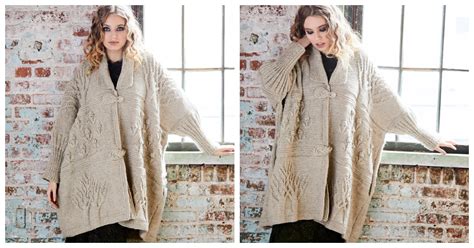 Tree Of Life Jacket Free Knitting Pattern