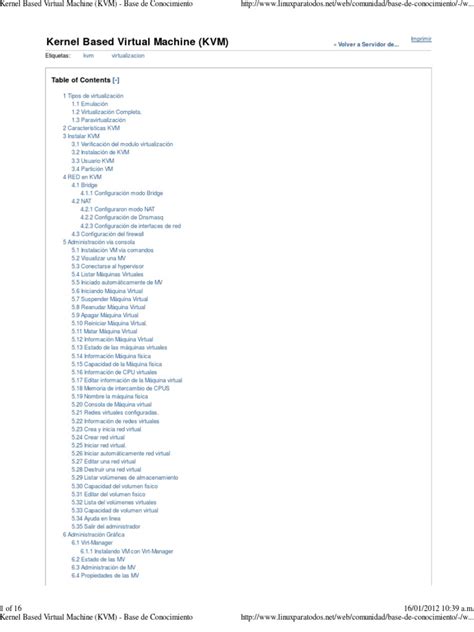 Pdf Kernel Based Virtual Machine Kvm Base De Conocimiento Dokumentips