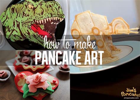 How To Make Pancake Art Andreas Notebook