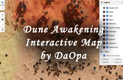 Dune Awakening Interactive Map By Daopa
